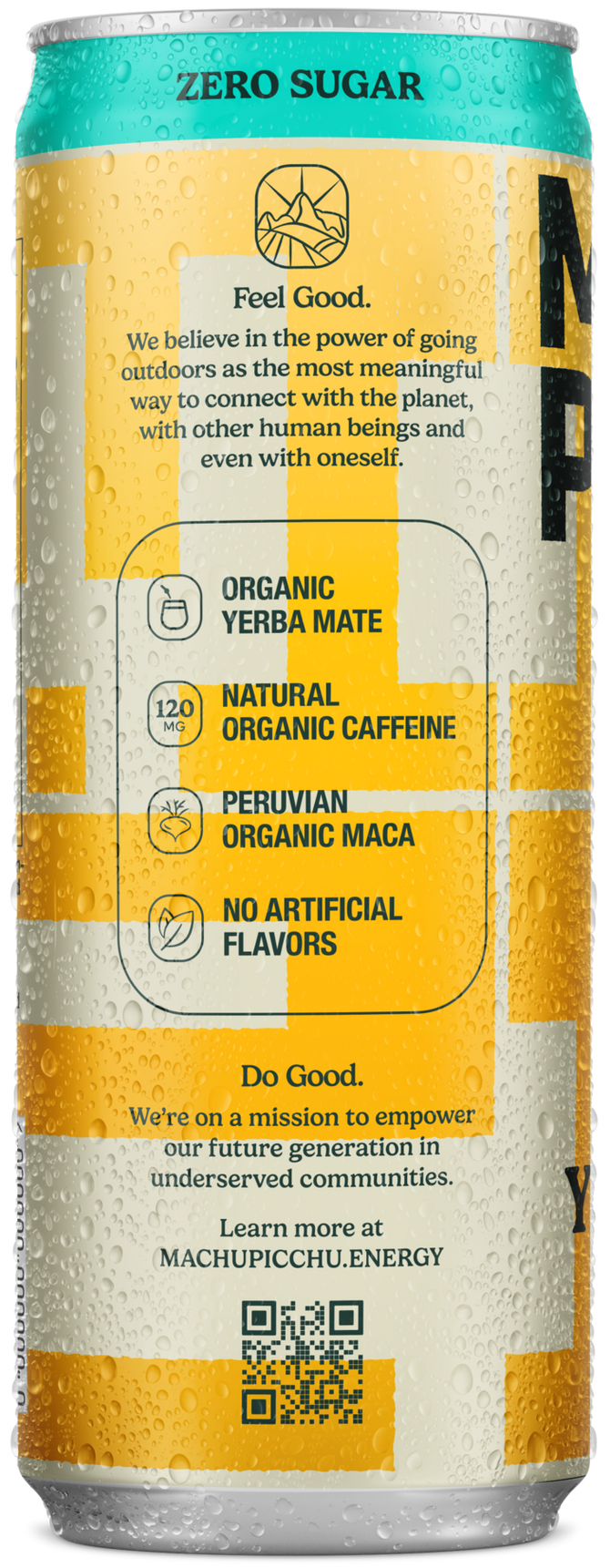 Craft Organic Yerba Mate - Zero Sugar – Machu Picchu Energy